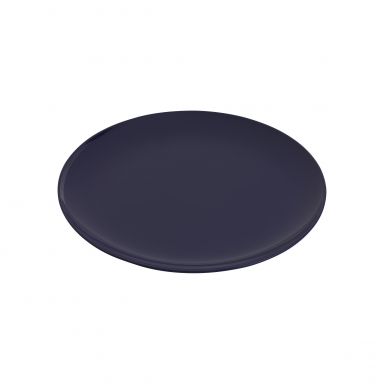 JAB 47530 Gelato Navy Blue Round Coupe Plate 200mm - Chefs Equipment