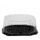 Castaway Eco-Smart Clearview Cake Containers - 180mm Cake - Chefs Equipment