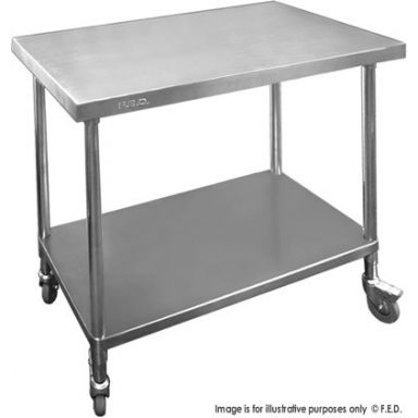 F.E.D. WBM7-1200/A Mobile Workbench - Chefs Equipment