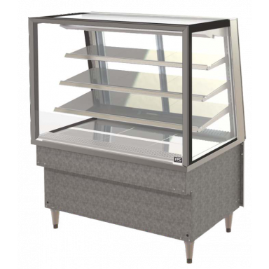 FPG 5C12-SQ-OF-FS Square Refrigerated Food Display - Free Standing ...