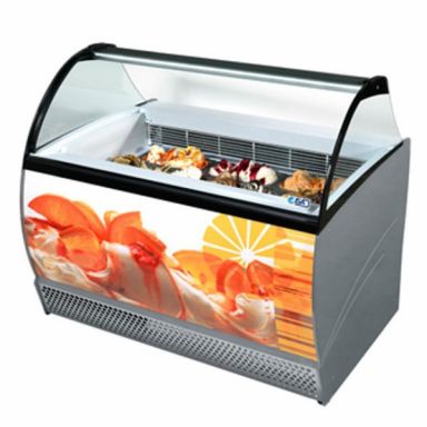 ISA Isabella 10 Ice Cream Display Cabinet - Chefs Equipment